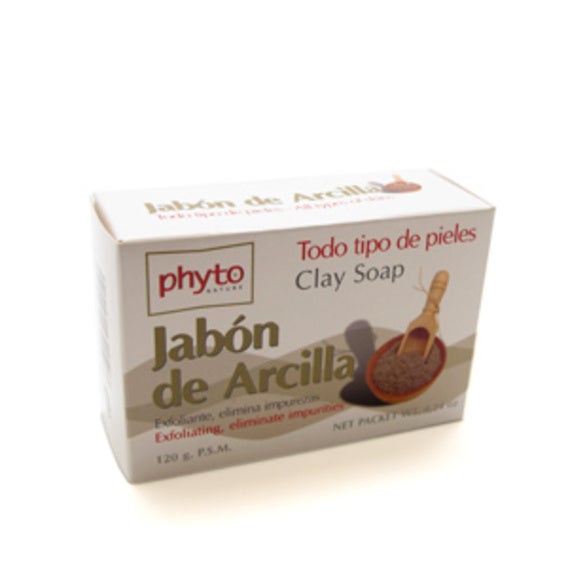 Jabón De Arcilla Pastilla PHYTO NATURE Jabones de manos precio | ARENAL.COM