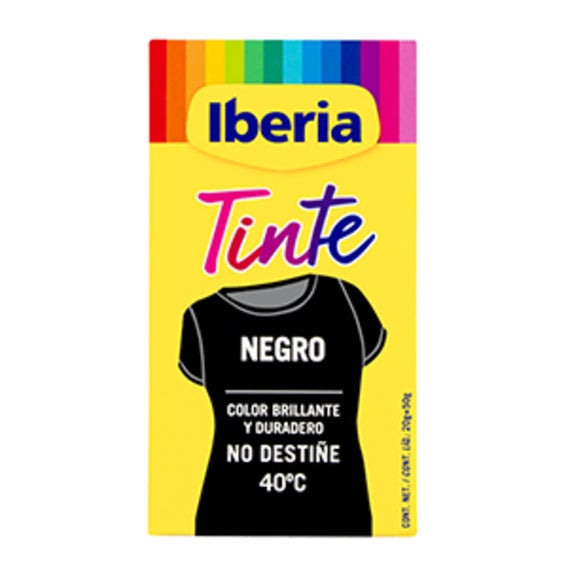 Tinte Ropa Negro IBERIA Tintes para ropa precio | ARENAL.COM