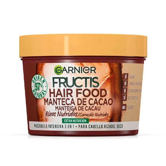 Mascarilla Hair Food Manteca De Cacao 390 Ml FRUCTIS Ingredientes ...