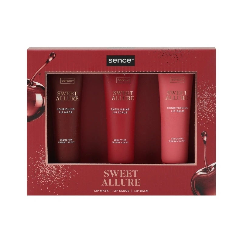 Sweet Allure Lip Care SENCE Pack mascarilla + exfoliante + bálsamo ...