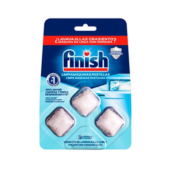 Limpiador Lavavajillas Pastillas 3 Ud FINISH Lavavajillas a máquina ...