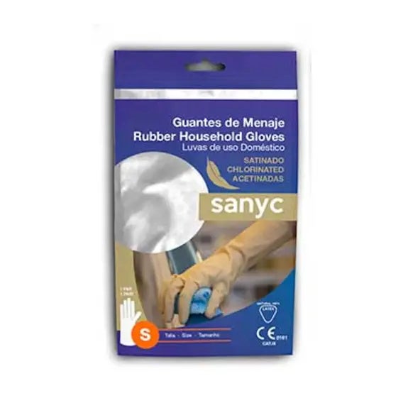 Guante Menaje Satinado Natural Talla Pequeña SANYC Guantes precio ...