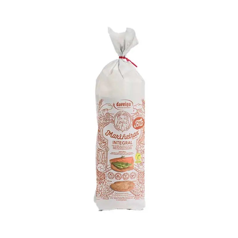 Tostas De Pan Mariñeiras Bio Integral DAVEIGA Galletas precio | ARENAL.COM