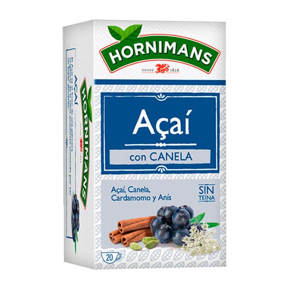 Acai Canela 20 Filtros HORNIMANS Infusiones y Tés precio | ARENAL.COM
