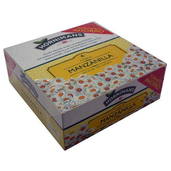 Manzanilla 100 Dosis HORNIMANS Infusiones y Tés precio | ARENAL.COM