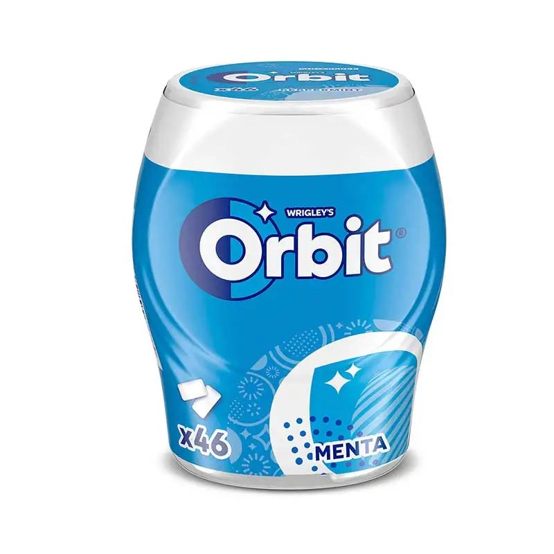 Box Menta 46 Grageas ORBIT Chucherías precio | ARENAL.COM