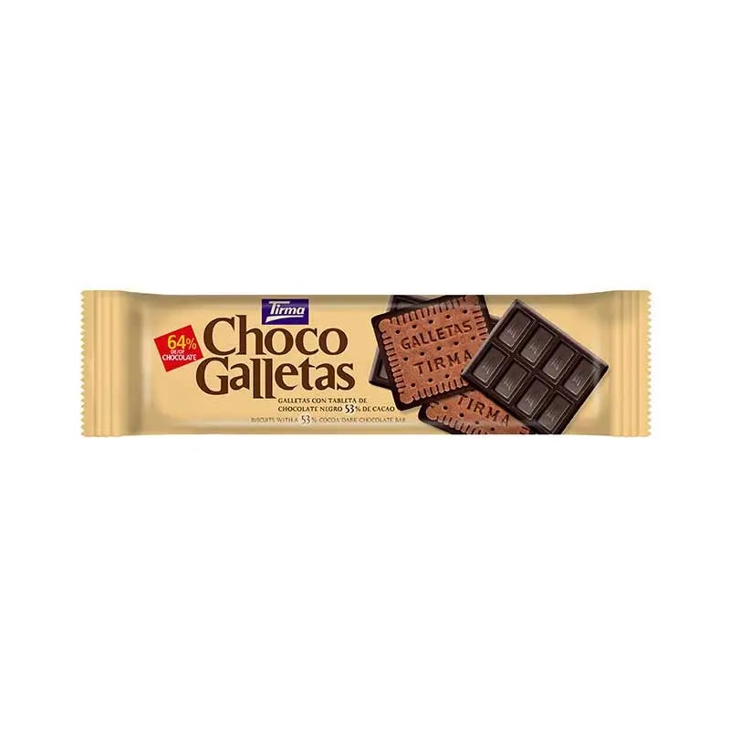 Galleta Choco Negro 160 G TIRMA Galletas precio | ARENAL.COM