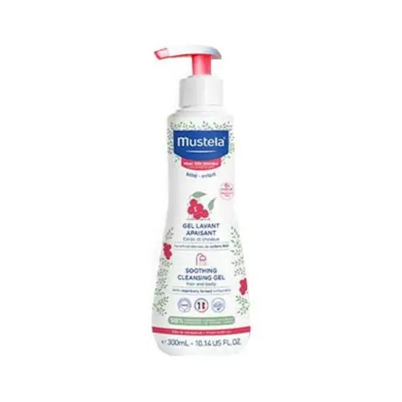 Gel De Baño Infantil Cuerpo Y Cabello MUSTELA Gel para bebés pieles muy ...